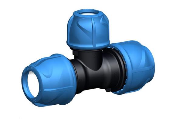 +GF+ iJoint T - Stück 90° Ø 20 x 25 x 20mm aus PP ND 16 D NBR, iJoint ...