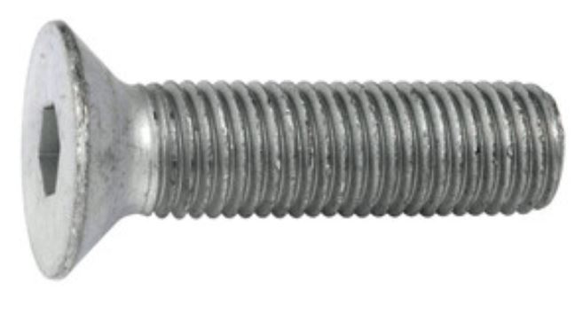 Inbus Senkschrauben Vollgewinde - 10.9 dacromet, Inbus ...
