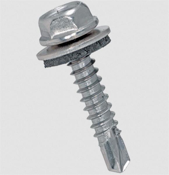 Selbstbohrschrauben 6-Kt. A2 mit Dichtscheibe, Selbstbohrschrauben ...