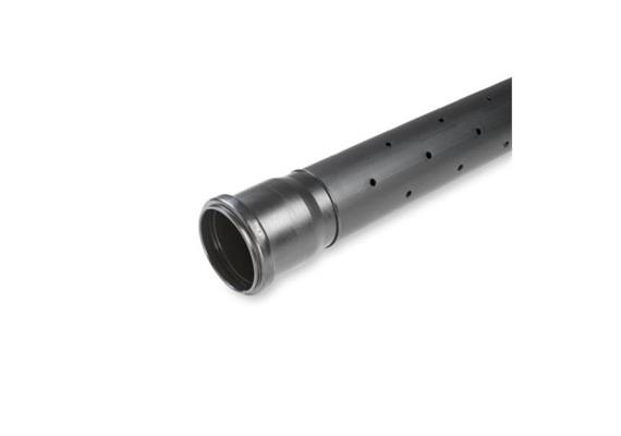 Sickerrohre gelocht HDPE NW 125 L 5m Ø125 x 4.8mm SN4 Muffe ohne ...